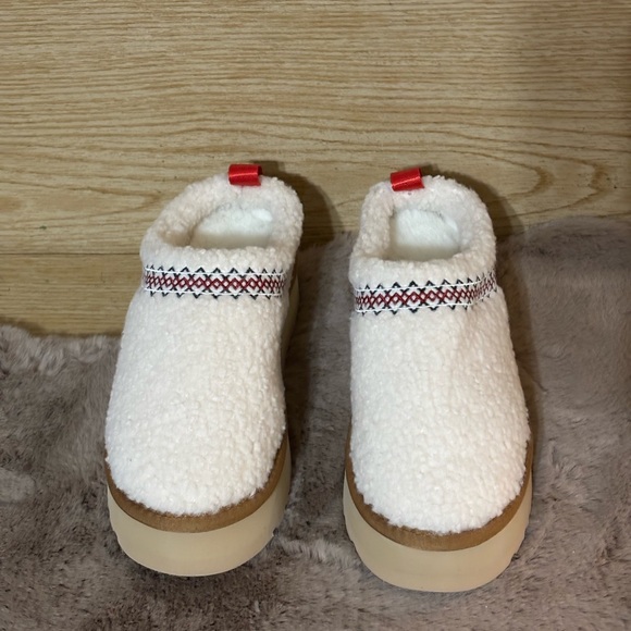 UGG | Shoes | New Ugg Womens Tazz Shearling Braid Tasman Platform ...